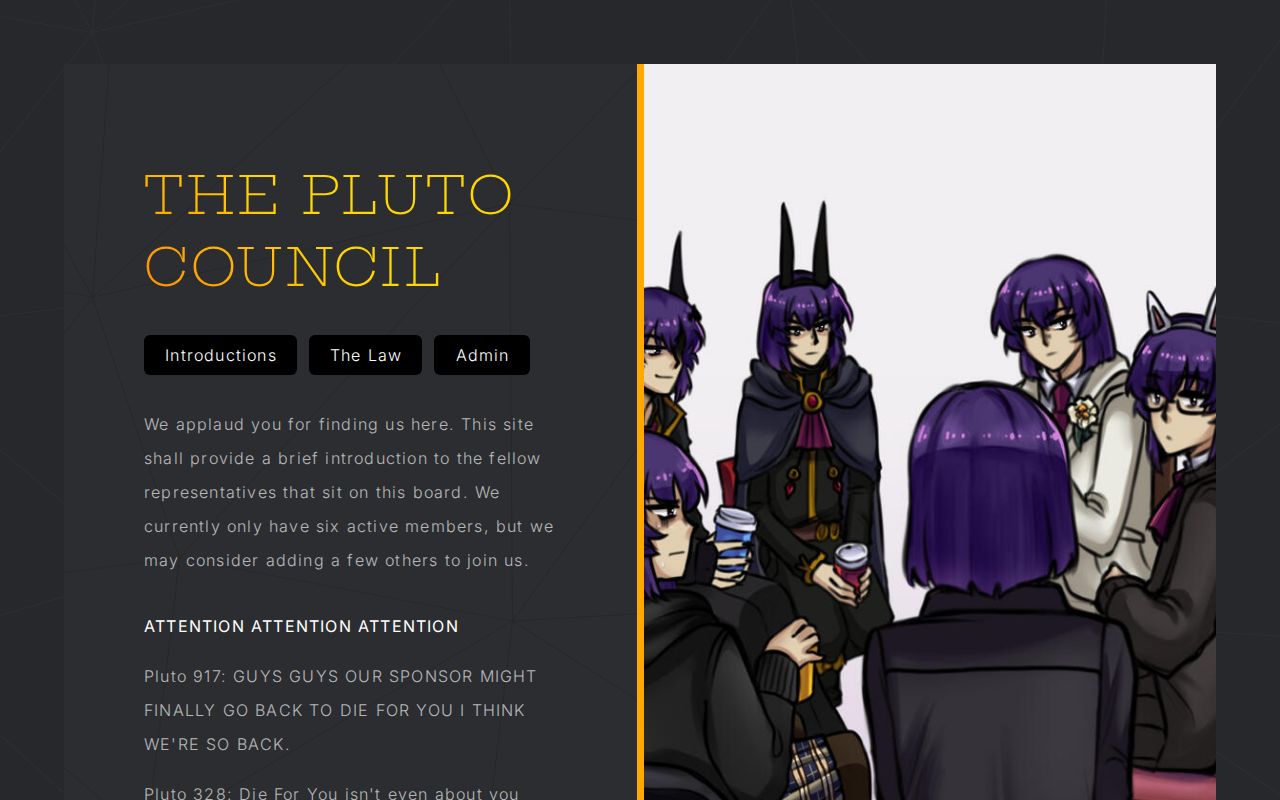 The Pluto Council